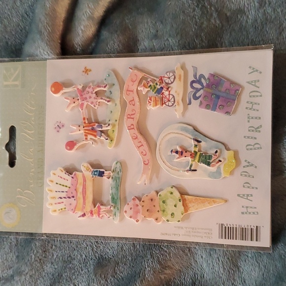 K and Co | Office | 525 Happy Birthday Scrapbooking Embellished ...